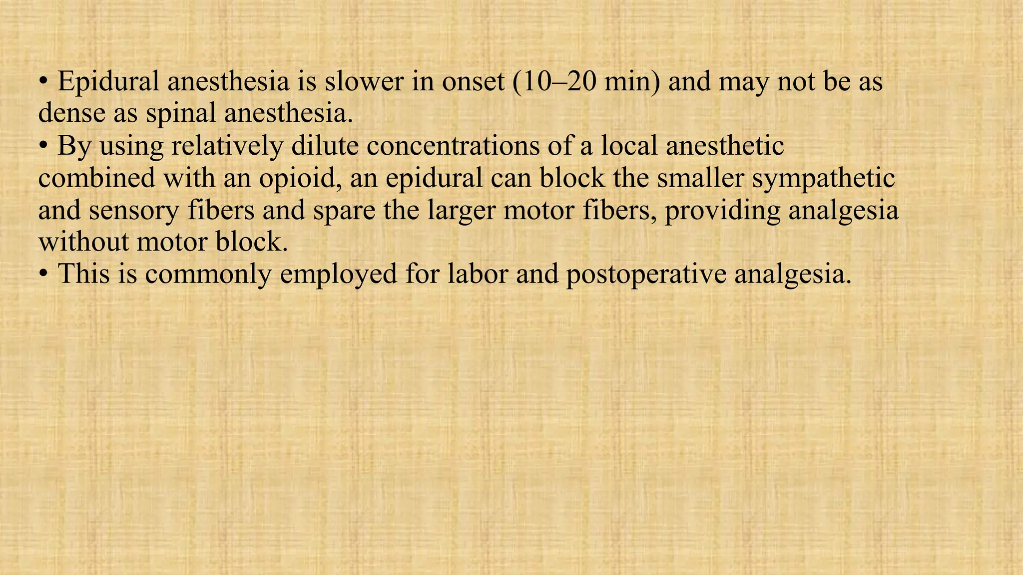 Epidural anesthesia - 5 A.pdf epidural anaesthesia is | PPT