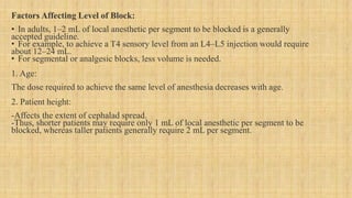 Epidural anesthesia - 5 A.pdf epidural anaesthesia is | PDF