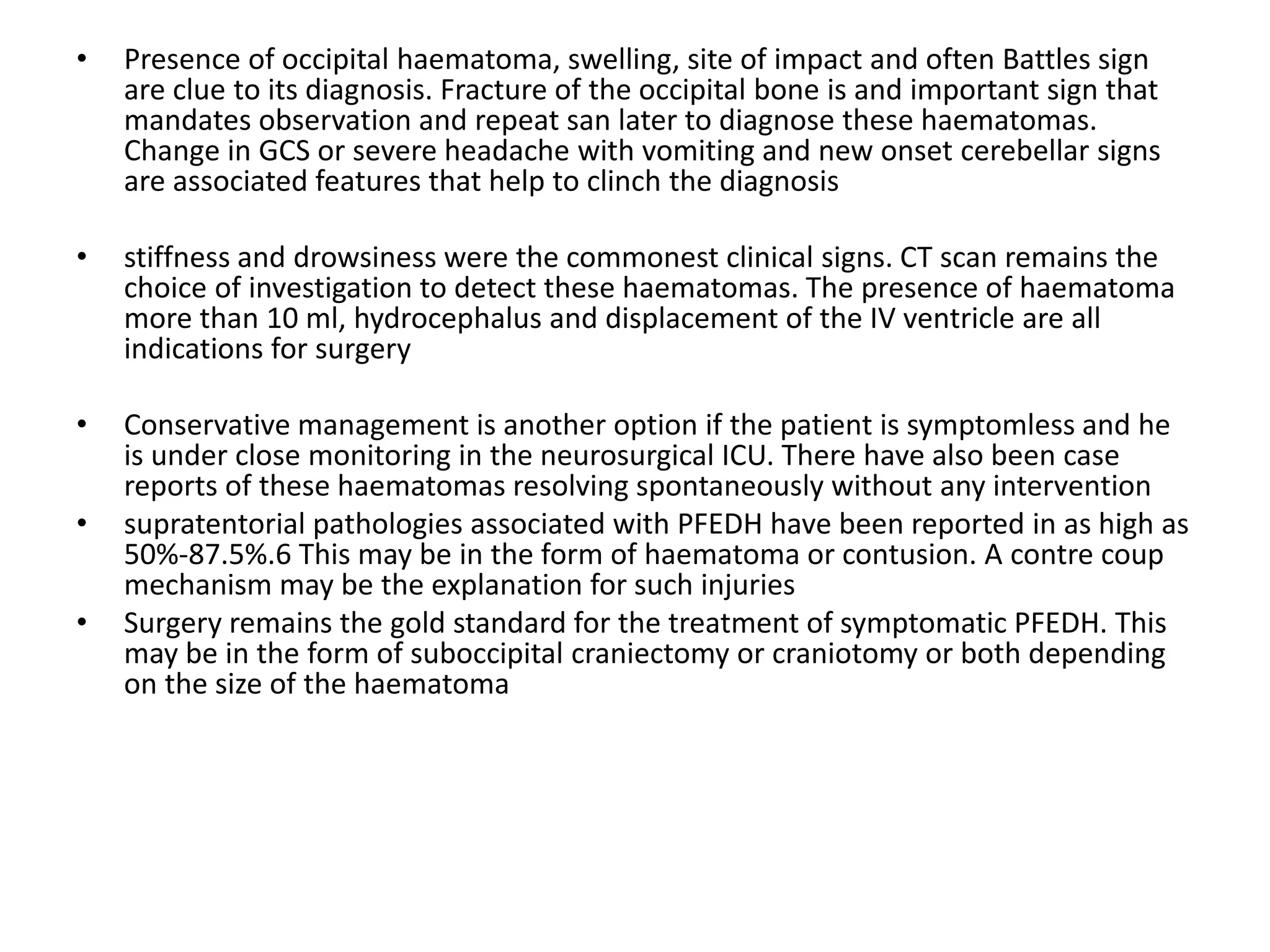 Epidural haematoma extradural haemorrhage | PPTX
