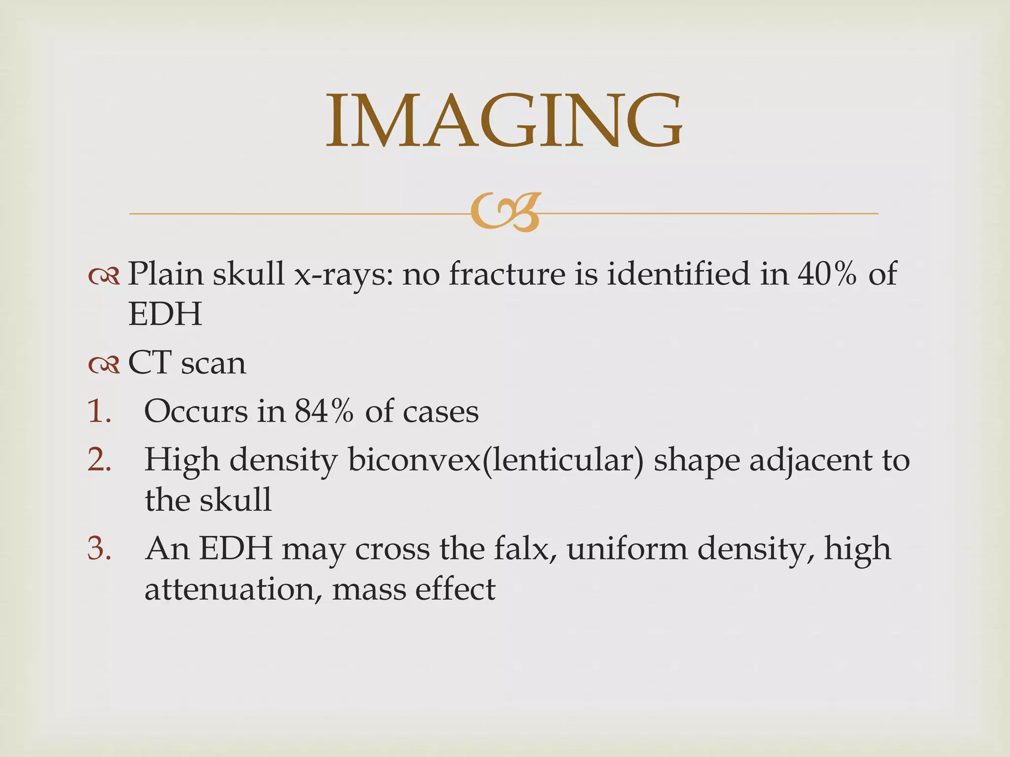 Epidural hematoma | PPTX