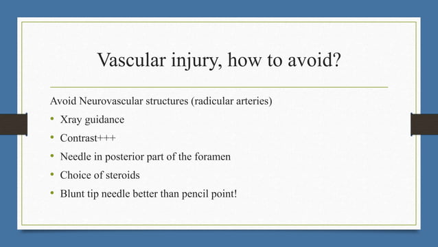 epidural steroids injections .pptx | Physical Therapy | Wellness