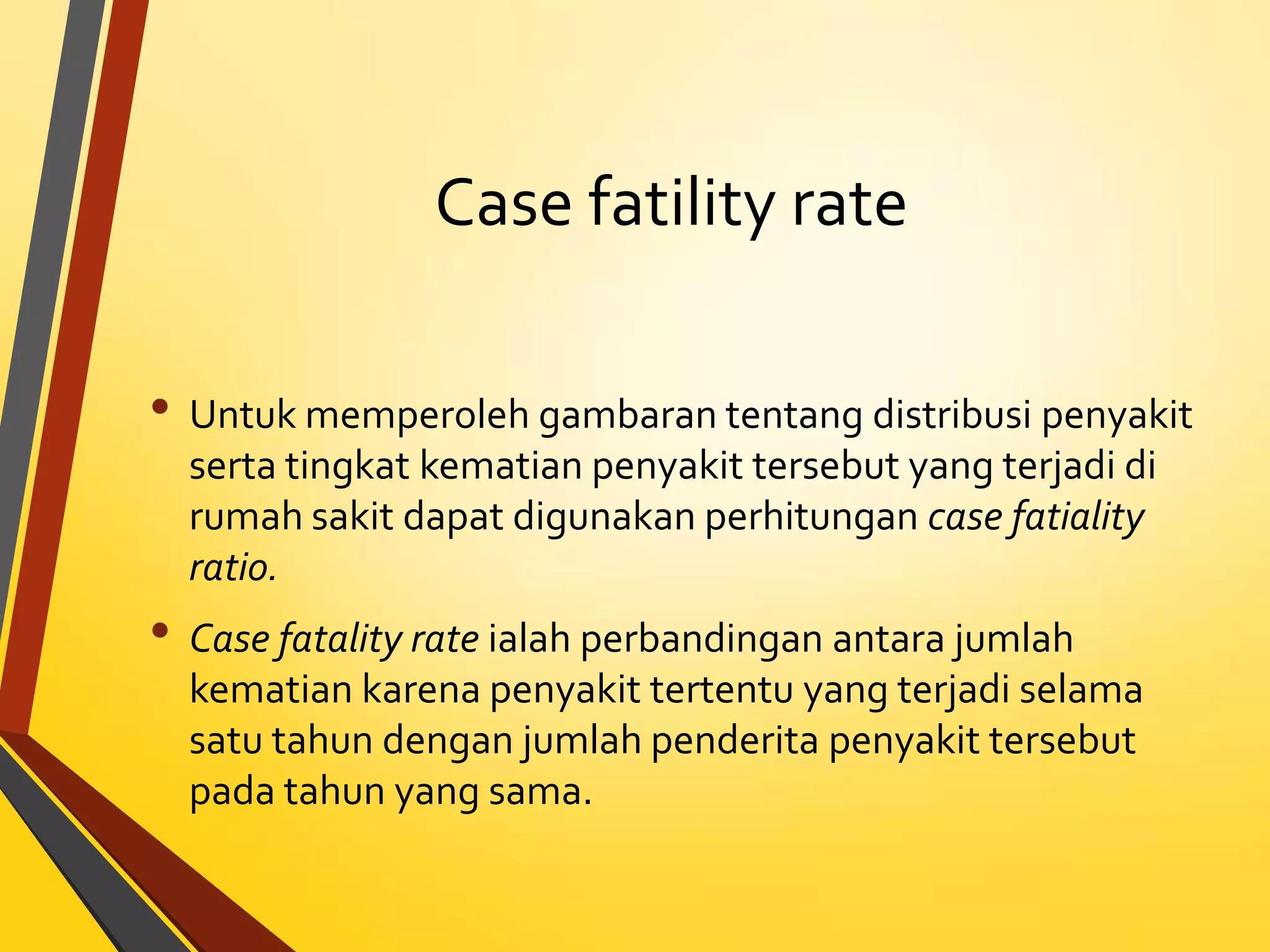 ukuran epidemiologi | PPTX