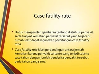 ukuran epidemiologi | PPTX