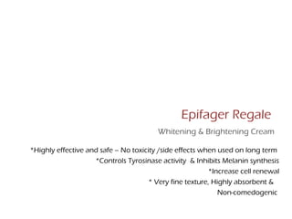 Epifager regale | PPT