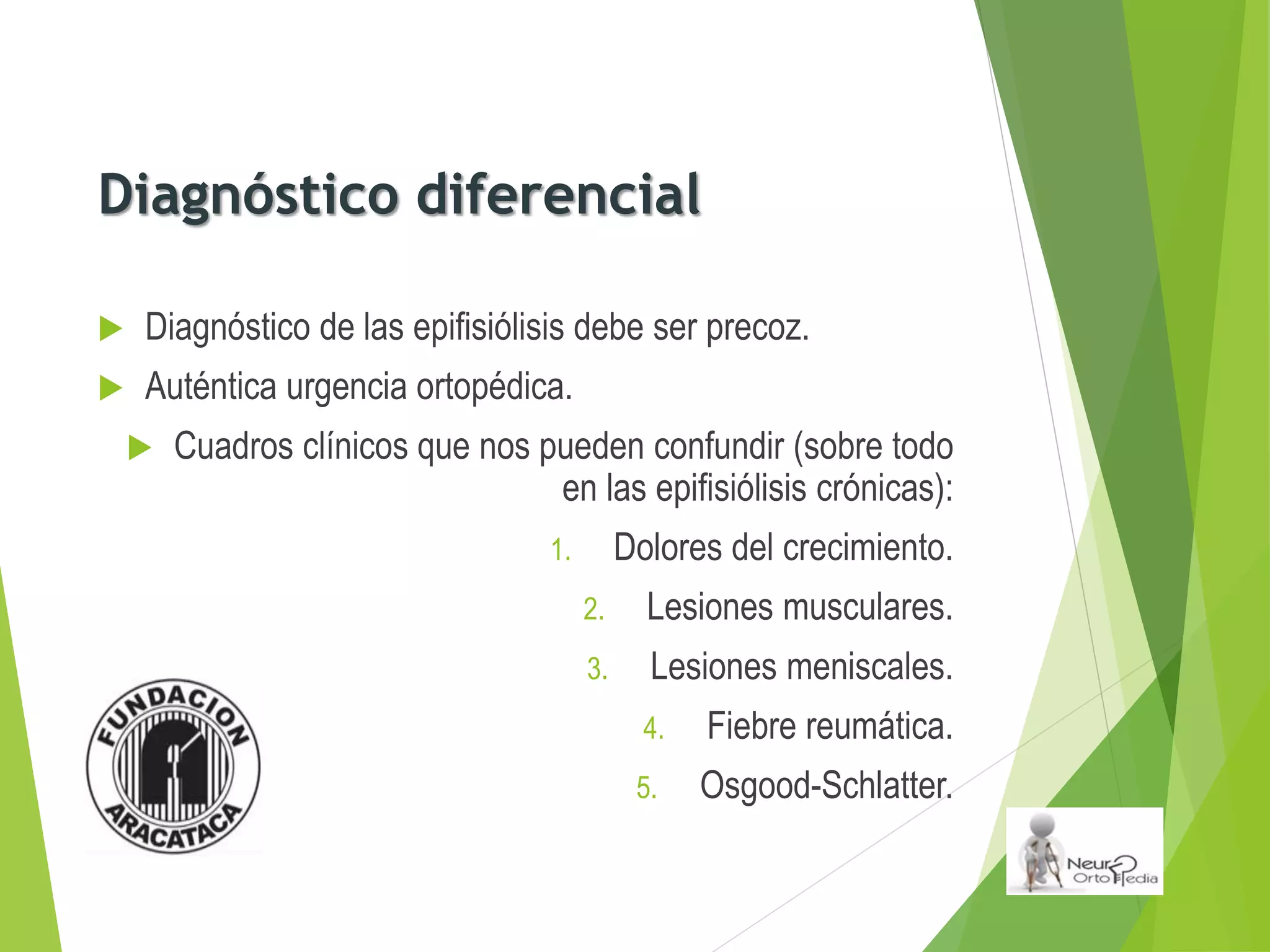 Epifisiólisis de la cabeza femoral | PPTX