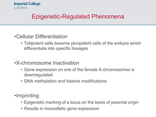 Epigenetic Mechanisms and Gene-environment interaction the role of ...