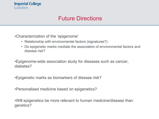 Epigenetic Mechanisms and Gene-environment interaction the role of ...