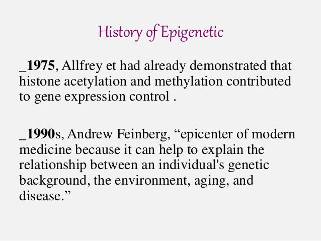 Epigenetics Fundamentals History And Examples What Is