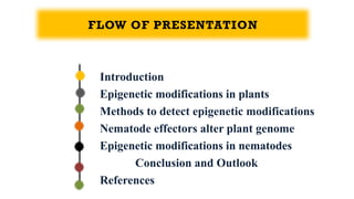 EPIGENETIC MECHANISM IN NEMATODE-PLANT INTERACTIONS.pptx