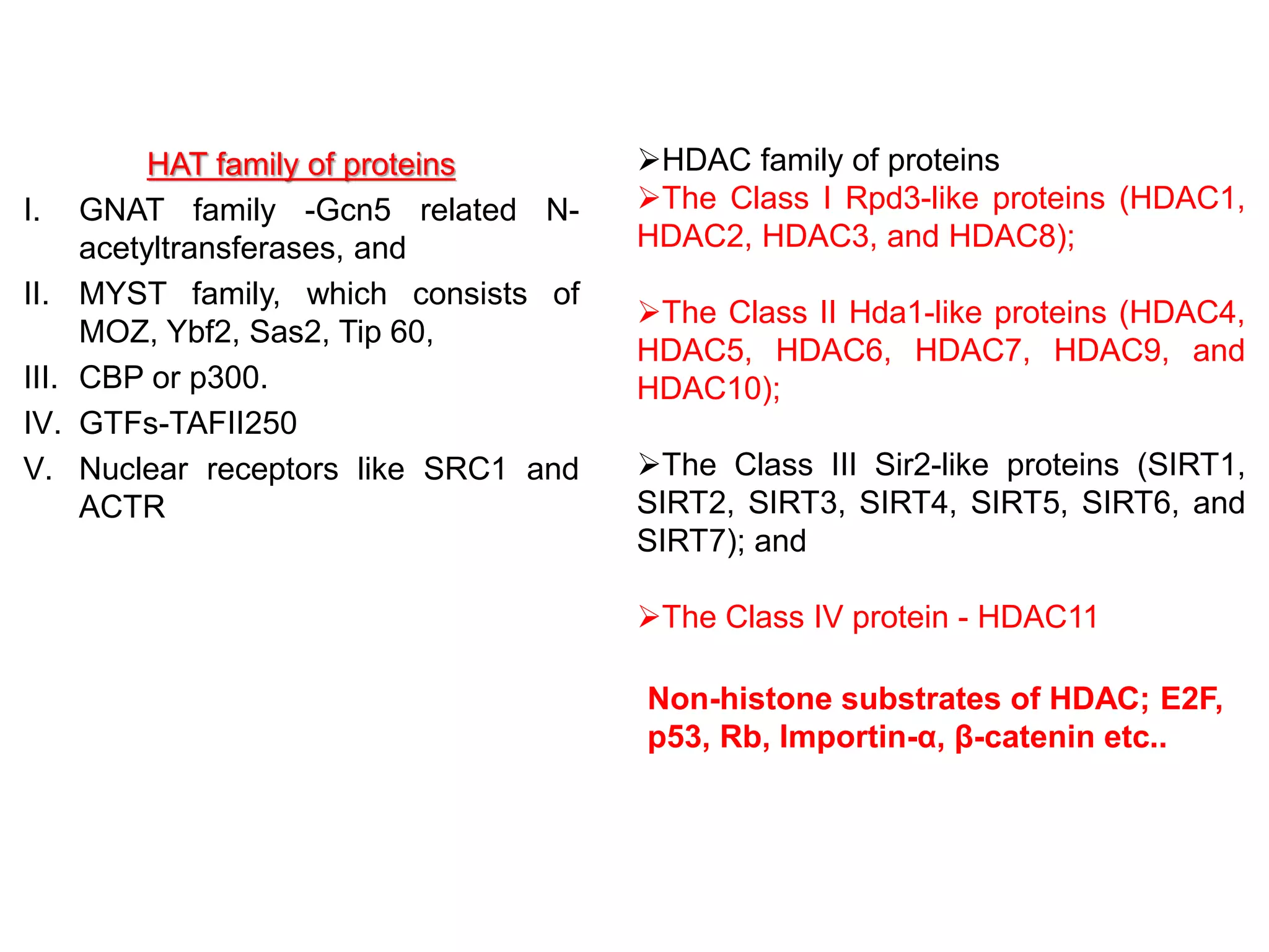 Epigenetics- Transcription regulation of gene expression | PPTX
