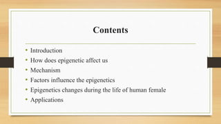 Epigenetic ppt | PPT