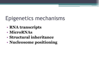 Epigenetics | PPT