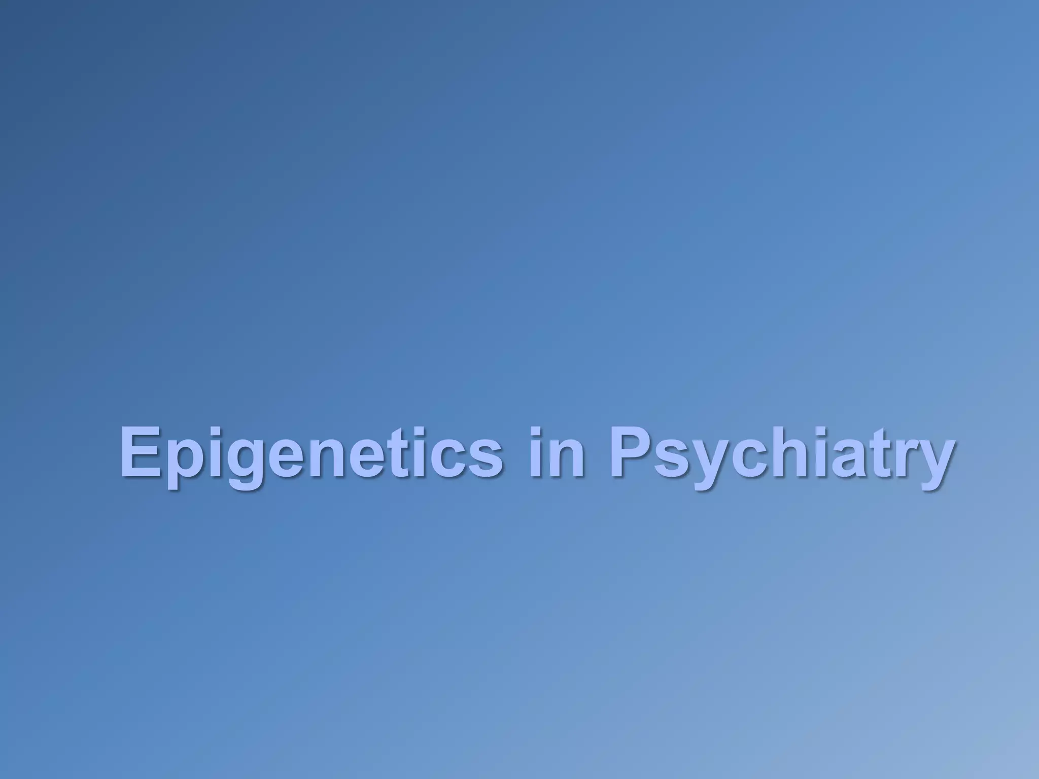 Epigenetics | PPSX