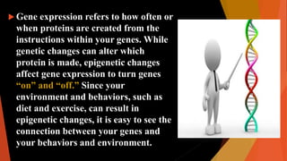 EPIGENETICS.pptx | Cancer | Diseases and Conditions