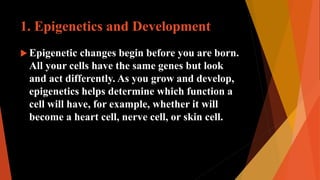 EPIGENETICS.pptx | Cancer | Diseases and Conditions
