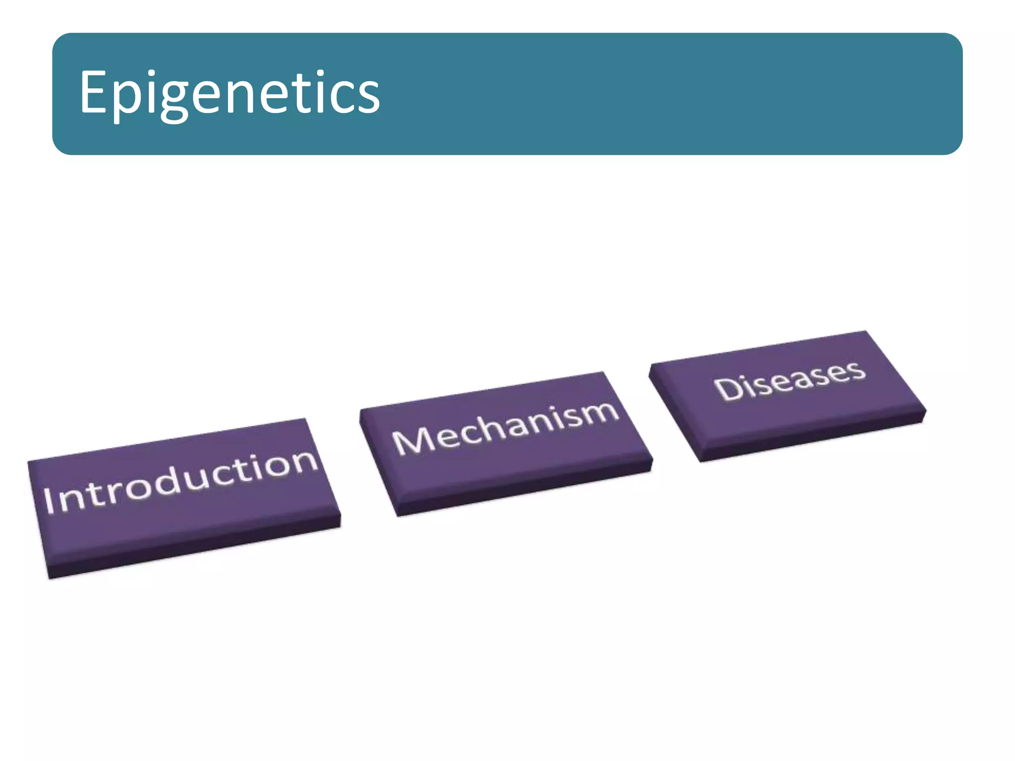 Epigenetics and The Molecular Mechanisms | PPTX | Genetics | Science