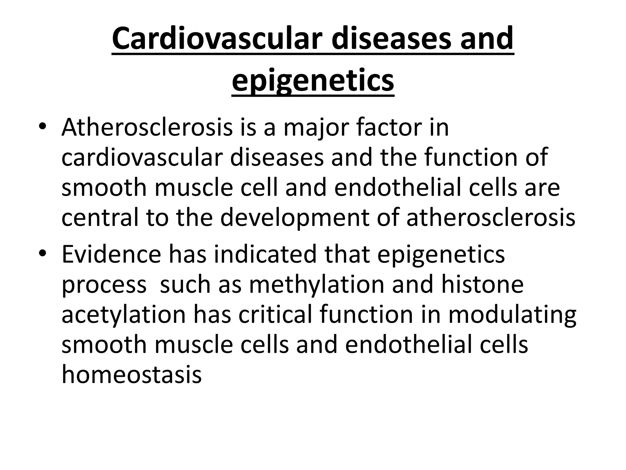 Epigenetics and The Molecular Mechanisms | PPTX | Genetics | Science