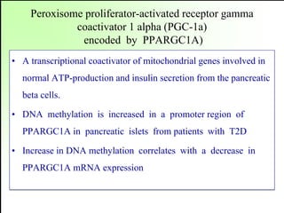 Epigenetics and type 2 diabetes | PDF