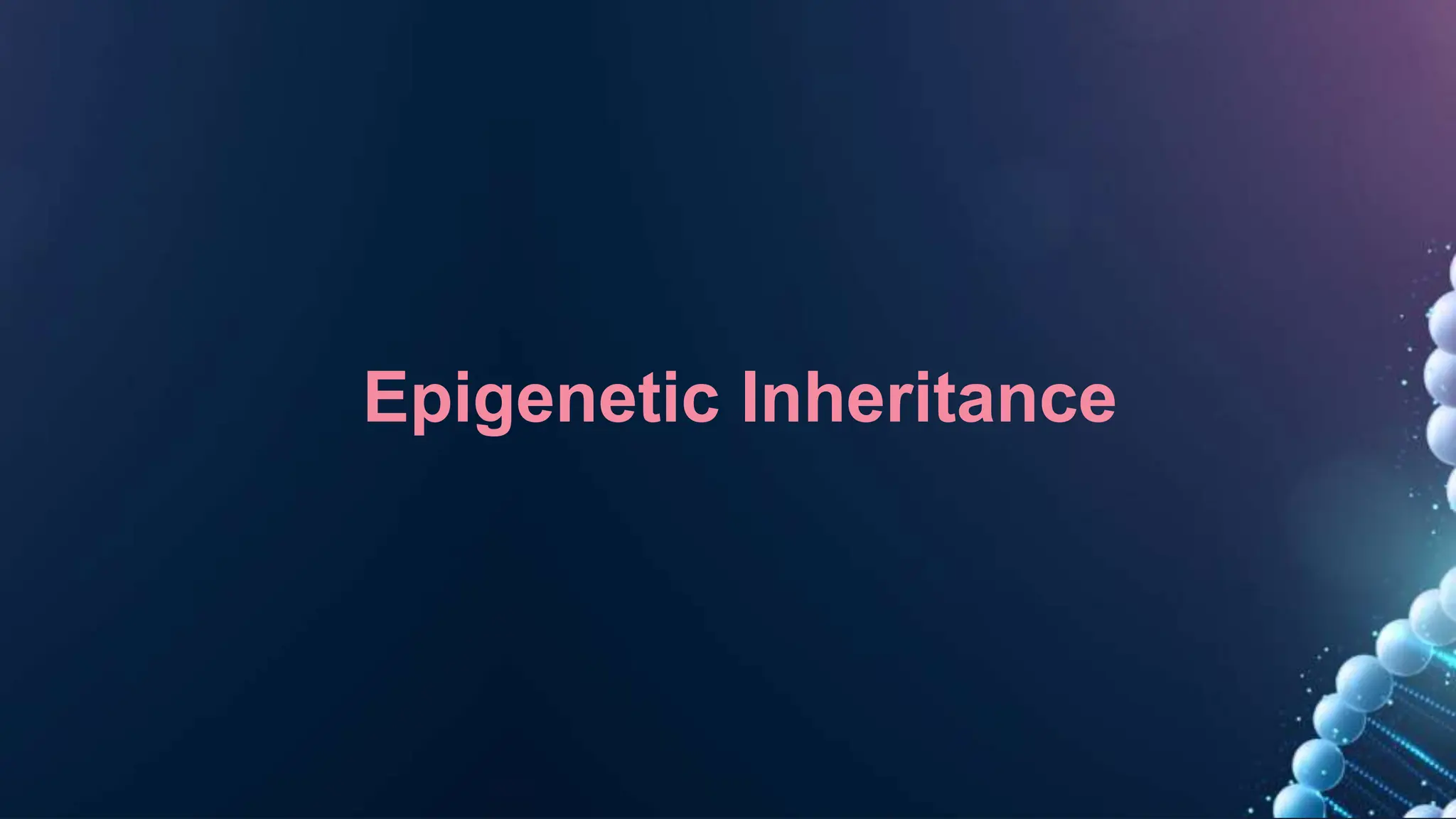 Epigenetics by Dr.Chandan, how epigenetic changes influence embryos | PPTX