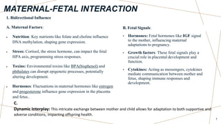Epigenetics and its effects in pregnancy by Dr. Mohamed Salem | PPTX