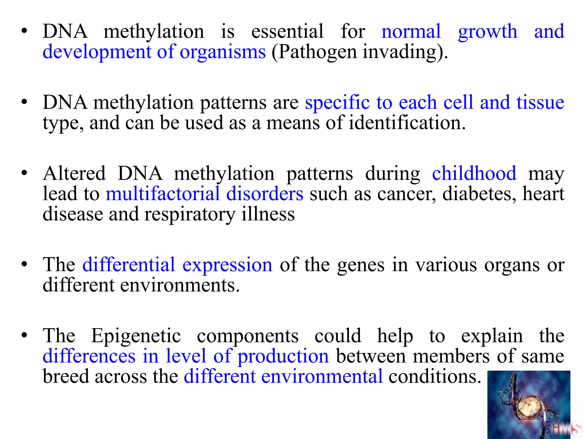 Epigenetics importance in livestock breeding and production | PPSX ...
