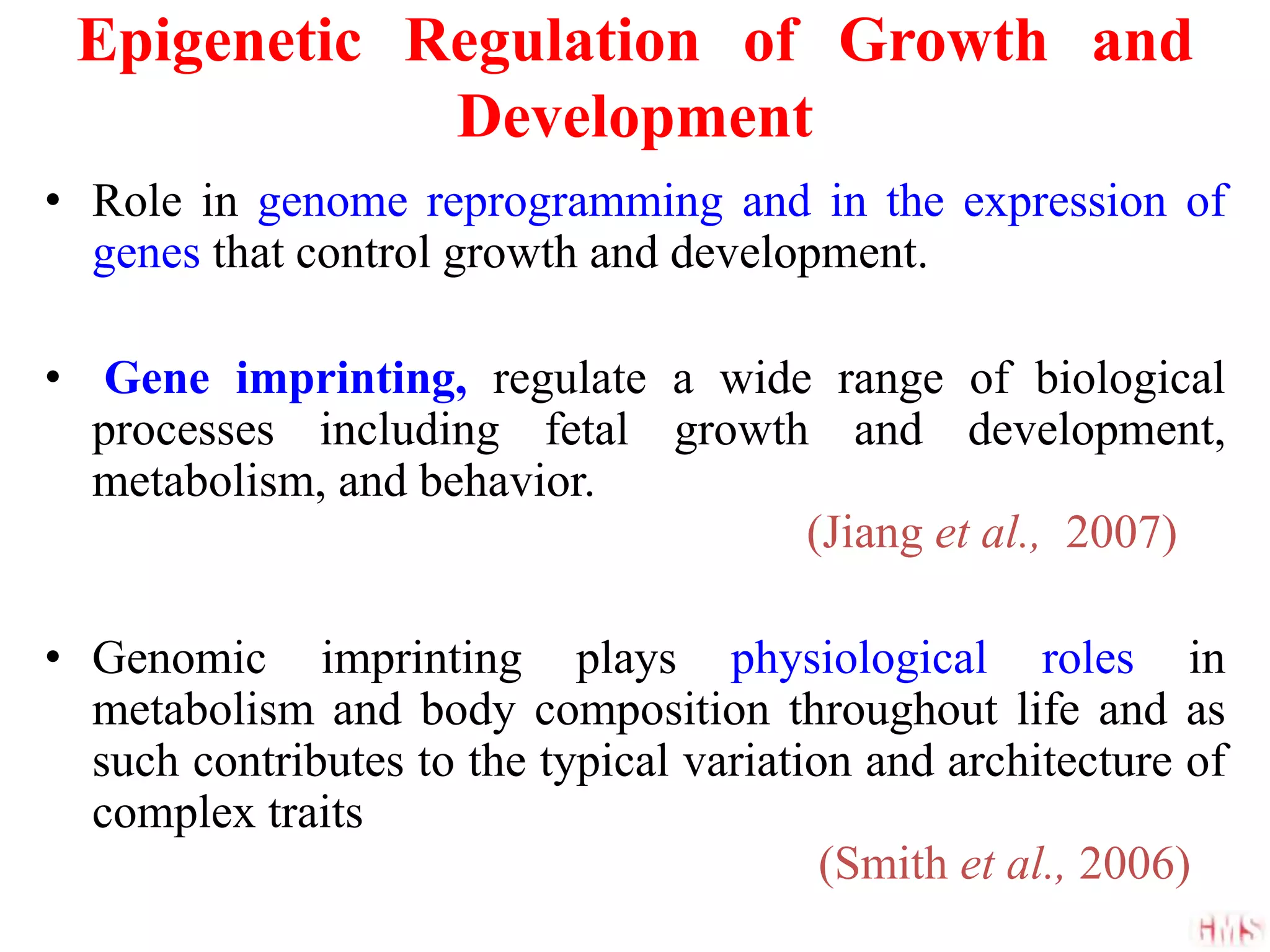 Epigenetics importance in livestock breeding and production | PPSX