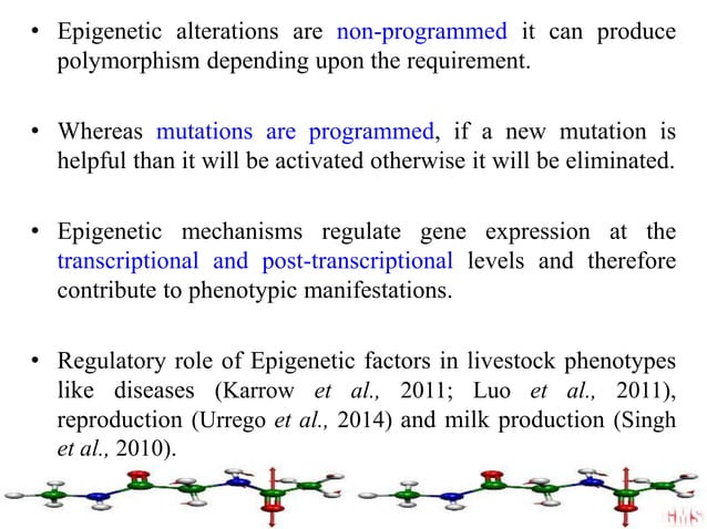 Epigenetics importance in livestock breeding and production | PPSX