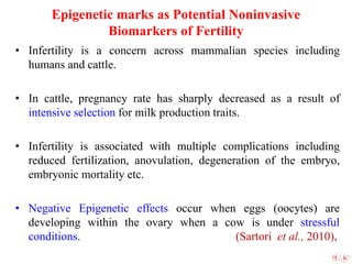 Epigenetics importance in livestock breeding and production | PPSX