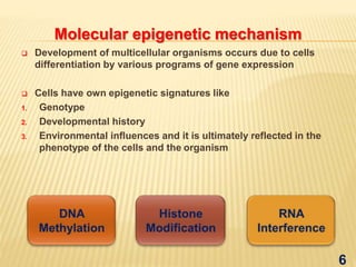 Epigenetics mediated gene regulation in plants | PPTX