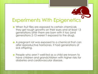 Epigenetics | PPTX