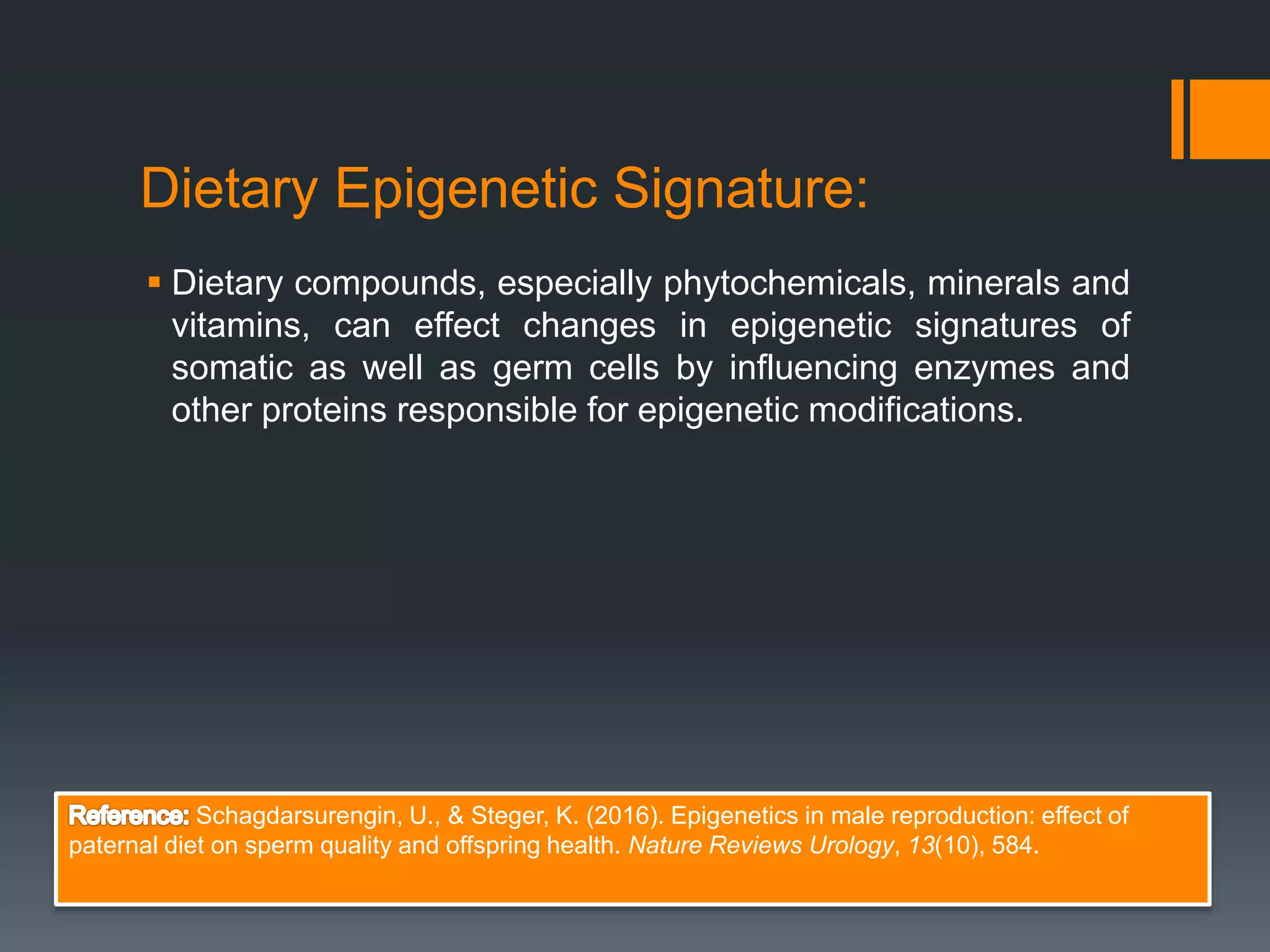 Epigenetics presentation | PPTX