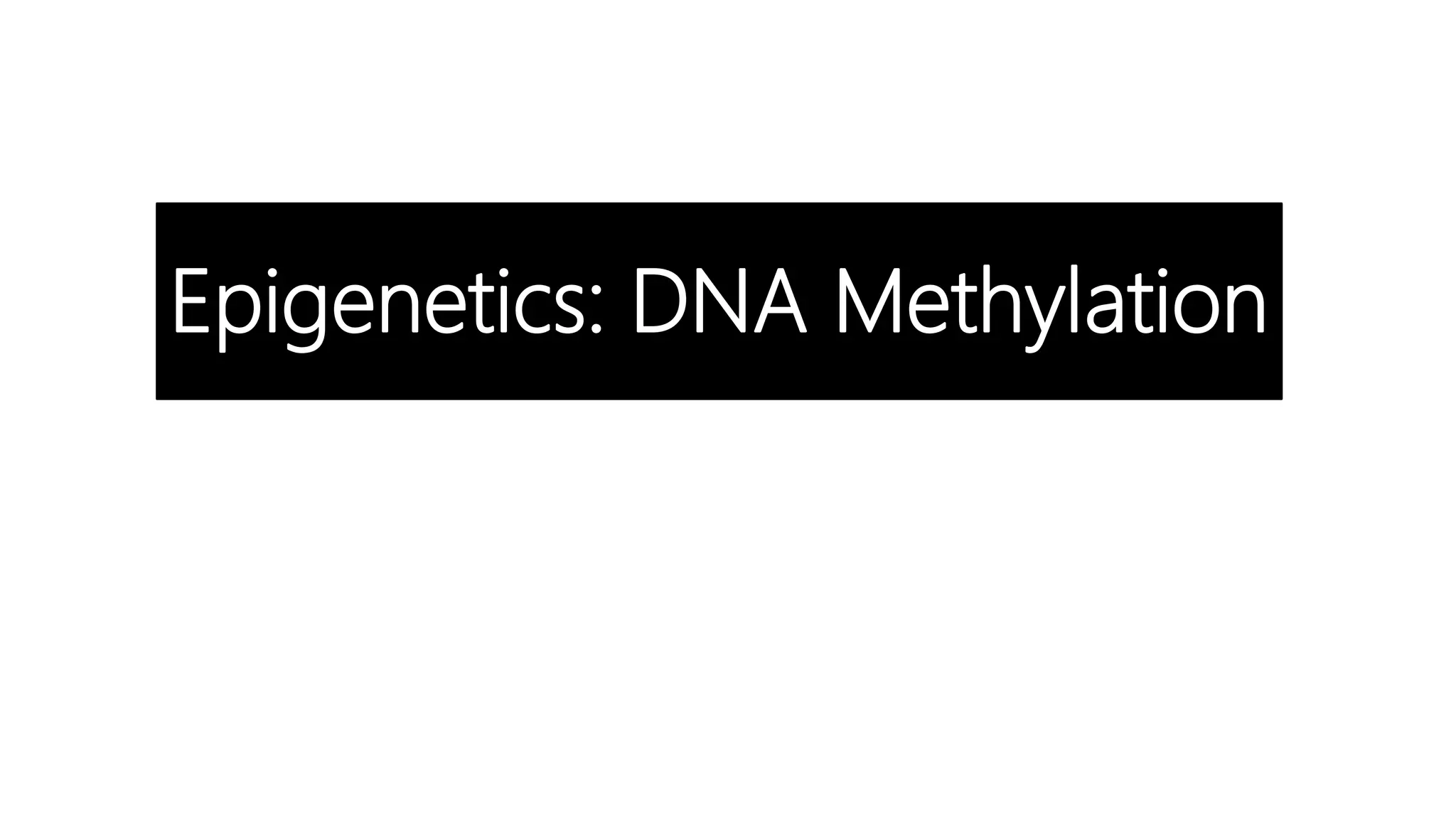 What is Epigenetics? | PPTX