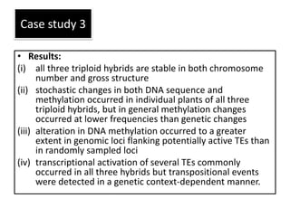 Epigentecs and heterosis | PPTX
