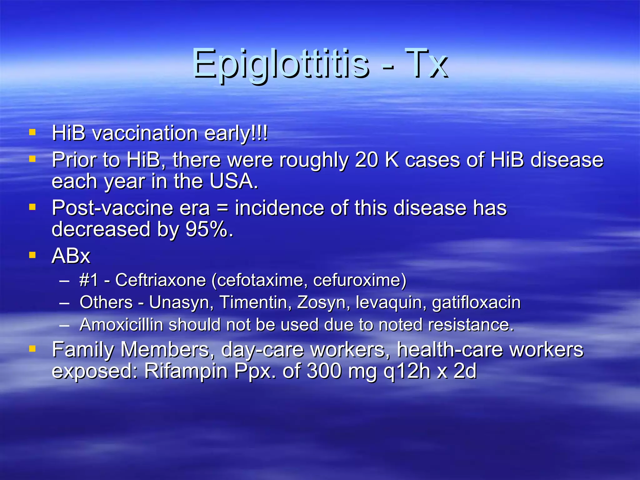 Epiglottitis Mrcme | PPT