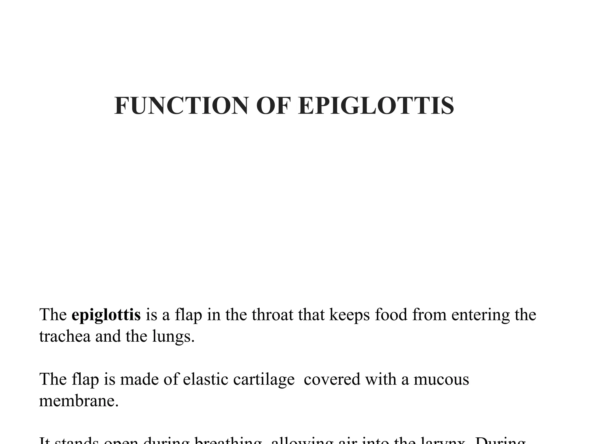 Epiglottitis | PPTX