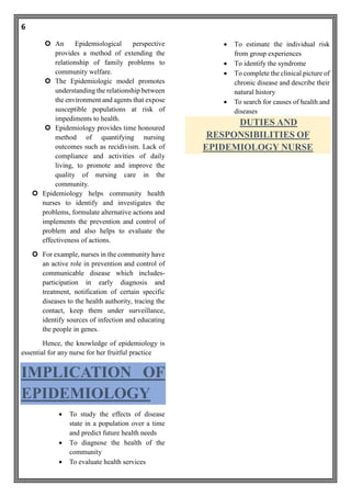 EPIDEMIOLOGY | PDF