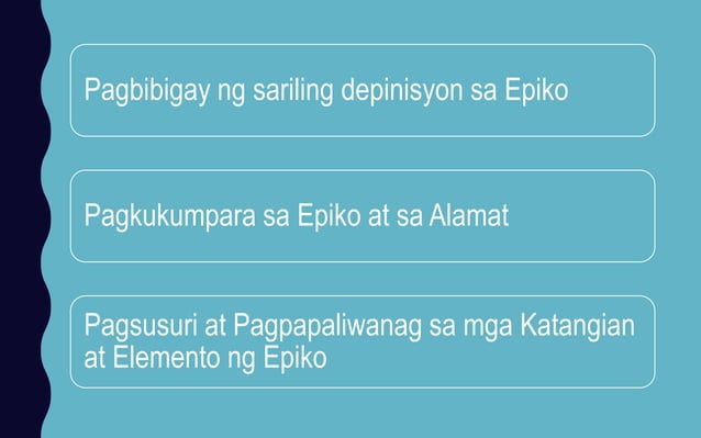 Filipino 8 Epiko | PPTX