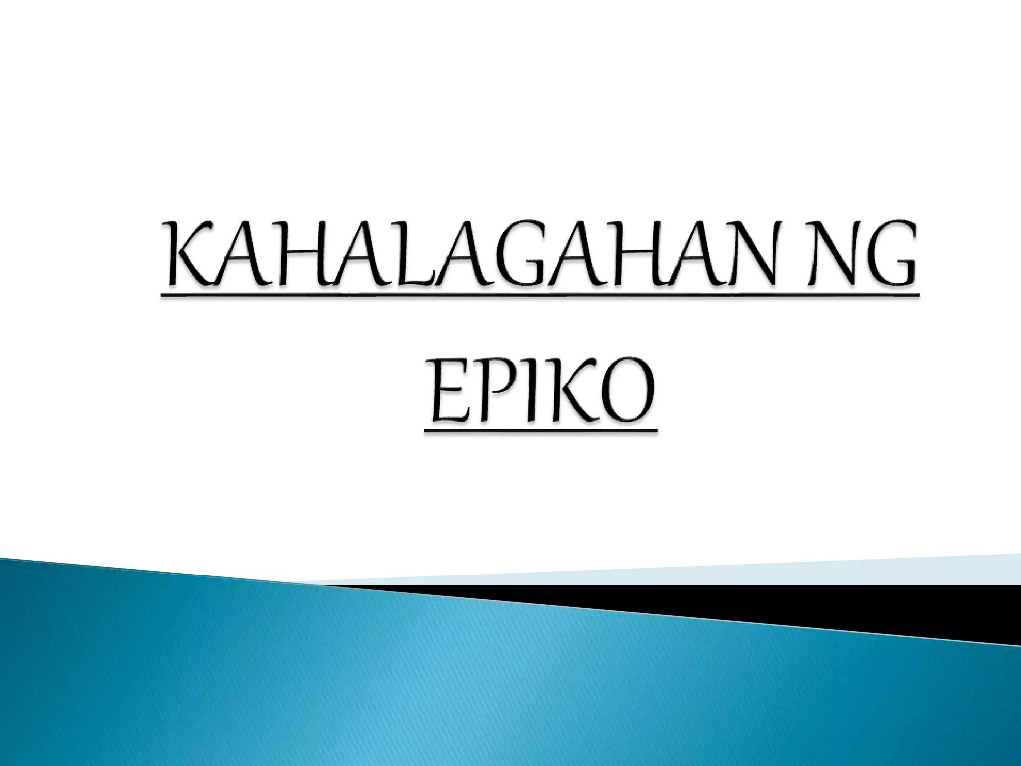 Kaligirang Pangkasaysayan ng Epiko | PPTX