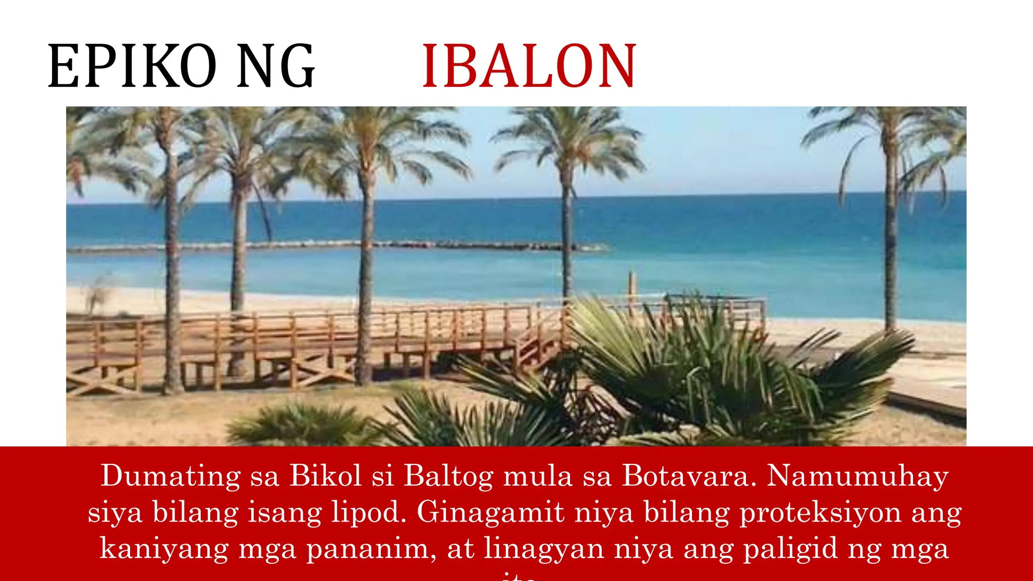 Epiko-ng-Ibalon-Maikling Kwento-Filipinoptx | PPTX