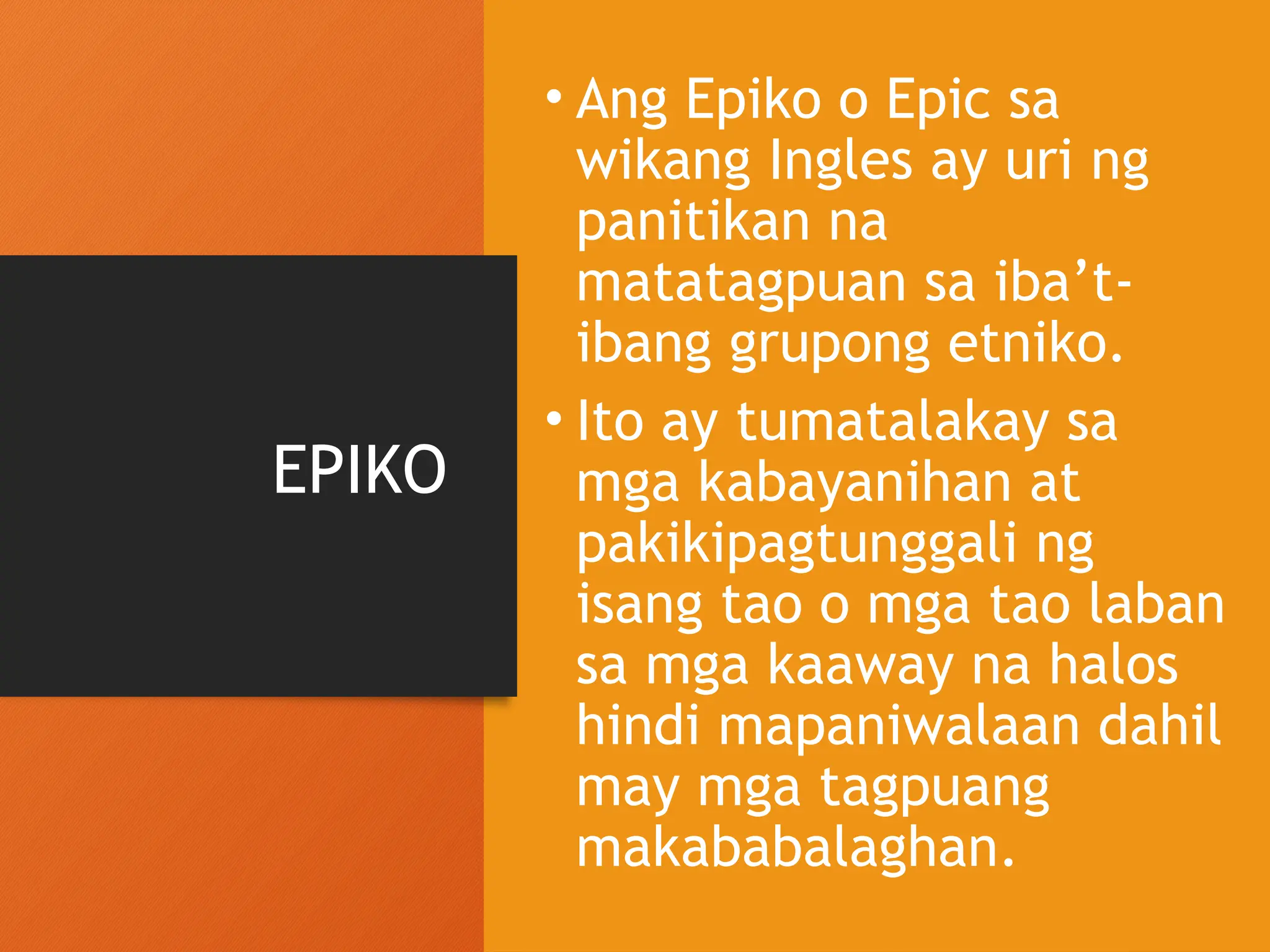 Epiko-ni-Bantugan at mga karagdagang gawain | PPTX