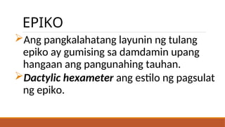 EPIKO AT ELEMENTO NITO...............ppt