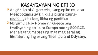 EPIKO AT ELEMENTO NITO...............ppt