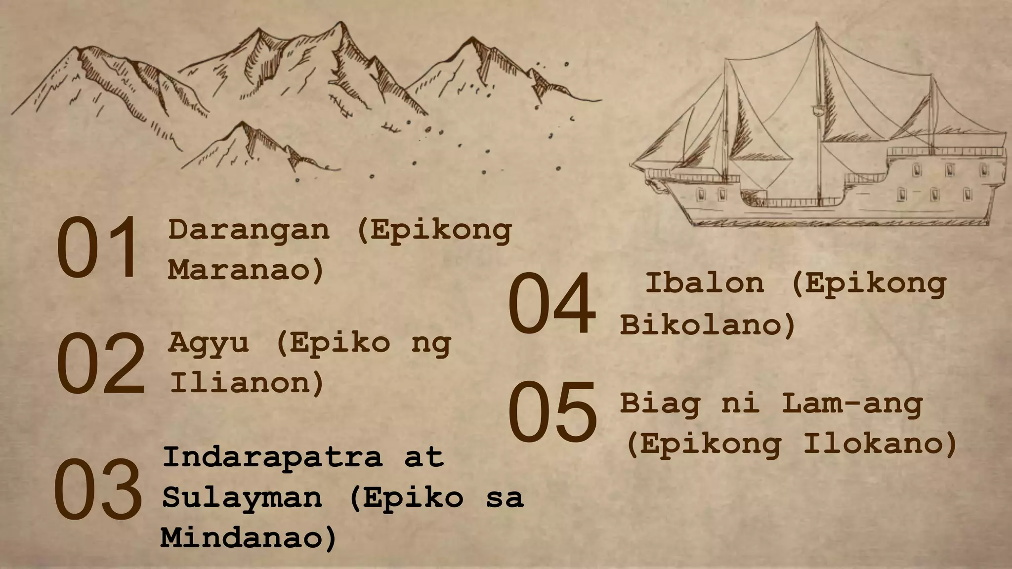 Epiko at Ilang Halimbawa Nitong Tanyag sa Buong Mundo.pptx