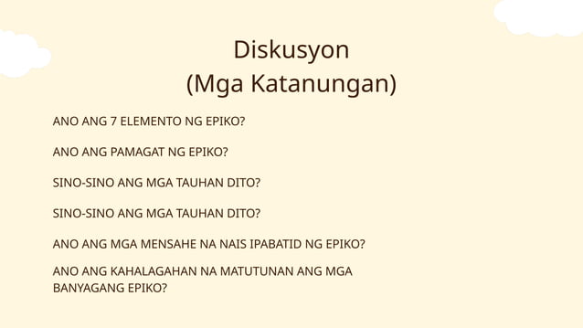 Epiko, Filipino 10 Aralin 4.pptxEpiko, Filipino 10 Aralin 4.pptx