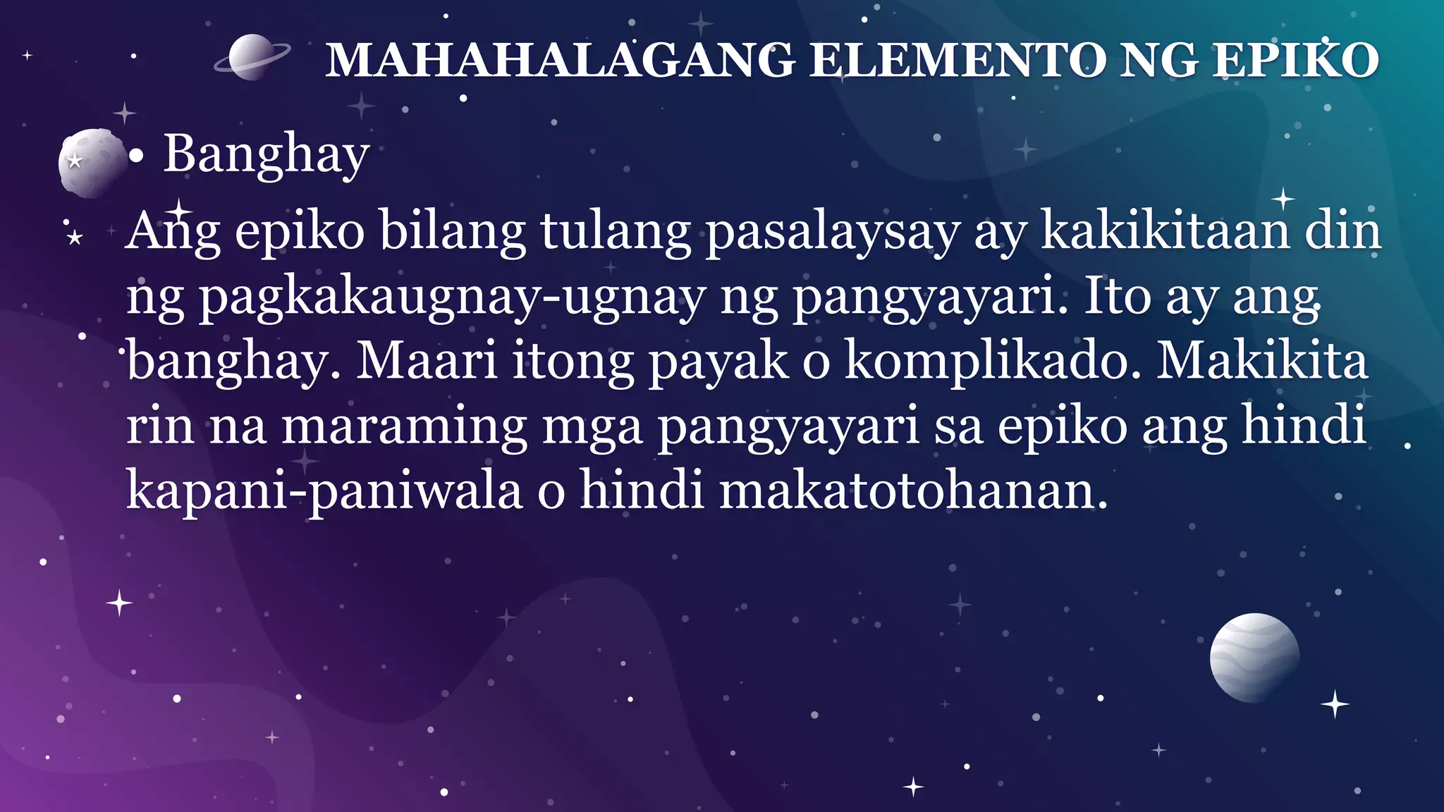 Epiko grade 8 | PPTX