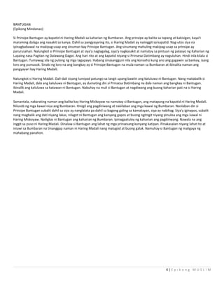 Epikong mindanao4 | DOC