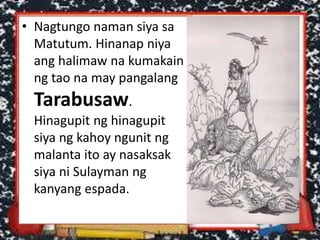 Epiko ng mga Muslim - sfil 15 | PPT