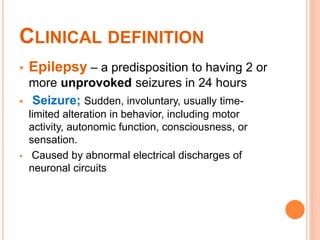 Epilepsy | PPT