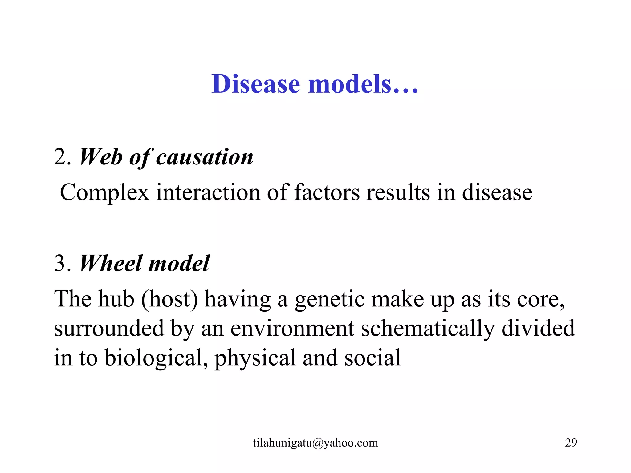 Epidemiology notes | PPT