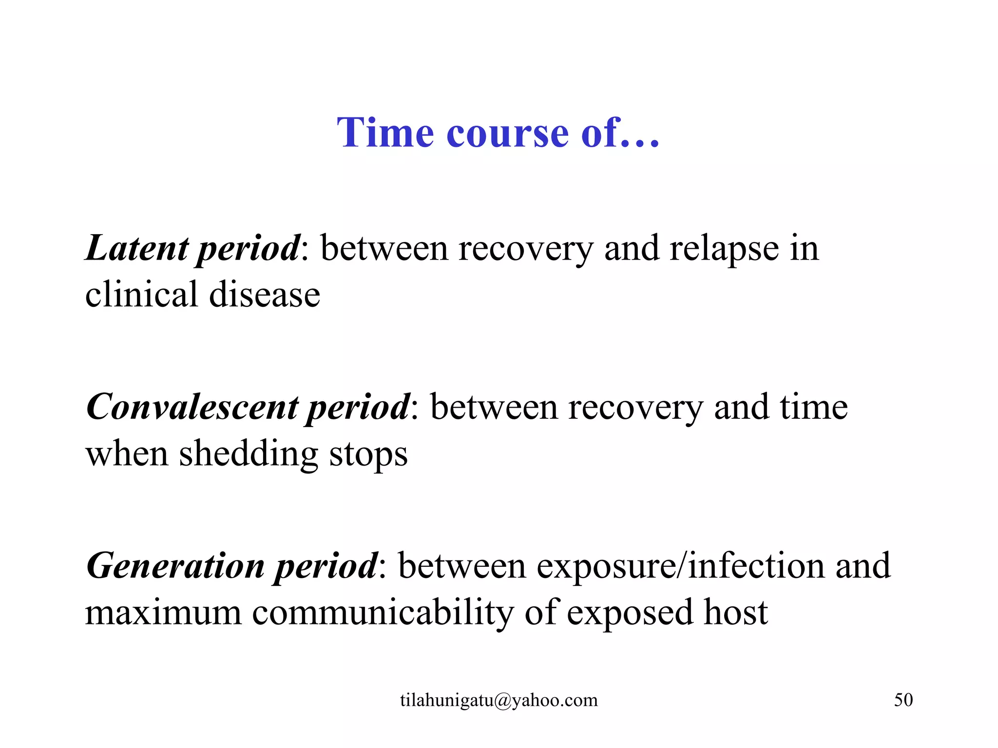 Epidemiology notes | PPT